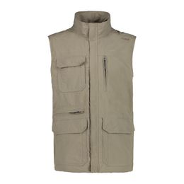 CMP Outdoor-Weste Herren, beige (Größe: 52)