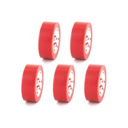 Band 15 mm pvc elektrische Scapa 2702 rot x 5 - Rouge