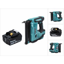 Makita DBN 500 T1 Akku Stauchkopfnagler 18 V 15-50 mm + 1x Akku 5,0 Ah - ohne Ladegerät