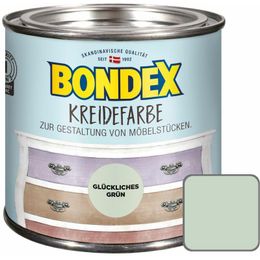 BONDEX - Kreidefarbe 500 ml, glückliches grün Vintagefarbe Möbelfarbe Innen
