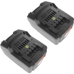 TRADESHOP 2x Trade-shop Li-Ion Akku 36V / 2000mAh ersetzt Metabo 6.25453, 6.00795.00, 6.00795.68, 6.02177.86 für Metabo ahs 36 bha 36 ltx kha 36 ltx sds+