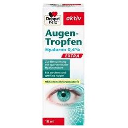 Queisser Doppelherz Augen-Tropfen Hyaluron 0,4% Extra 10 ml