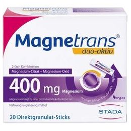STADA Magnetrans duo-aktiv 400 mg Sticks 20 St