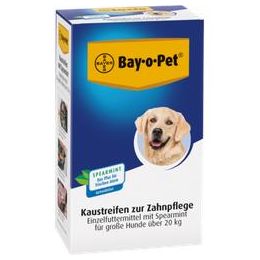 BAY O PET Zahnpfl.Kaustreif.Spearmint f.gr.Hunde 140 g