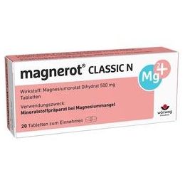 WÖRWAG PHARMA Magnerot Classic N Tabletten 20 St