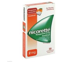 Nicorette Kaugummi 2 mg freshfruit 30 St