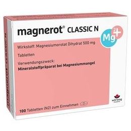 WÖRWAG PHARMA Magnerot Classic N Tabletten 100 St