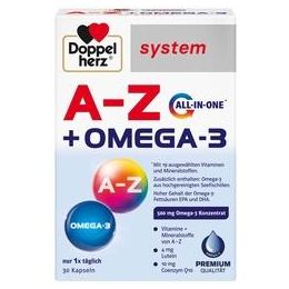 Queisser Doppelherz A-Z+Omega-3 all-in-one system Kapseln 30 St