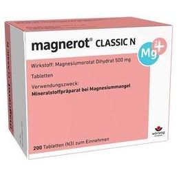 WÖRWAG PHARMA Magnerot Classic N Tabletten 200 St