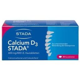 Calcium D3 STADA 600 mg/400 I.e. Kautabletten 50 St