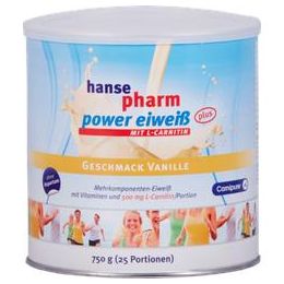 Hansepharm Power Eiweiß plus Vanille Pulver 750 g