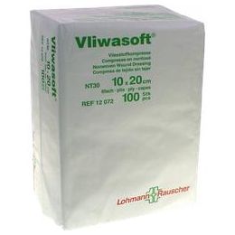 Lohmann & Rauscher Vliwasoft Vlieskompressen unsteril 10x20 cm 6l. 100 St