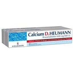 Calcium D3 HEUMANN Brausetabletten 600 mg/400 I.e. 40 St