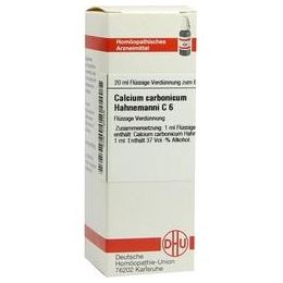DHU-Arzneimittel Calcium Carbonicum Hahnemanni C 6 Dilution 20 ml