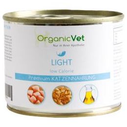 OrganicVet Dosennahrung Light f.Katzen 200 g
