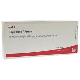 Dr. Hauschka THYREOIDEA/Ferrum Ampullen 10X1 ml