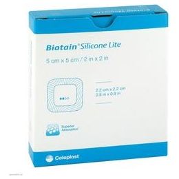 B2B Medical Biatain Silicone Lite Schaumverband 5x5 cm 5 St