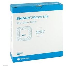 kohlpharma Biatain Silicone Lite Schaumverband 10x10 cm 10 St