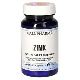 Zink 12 mg GPH Kapseln 60 St