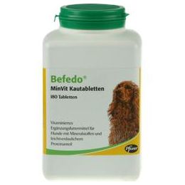 Zoetis Befedo MinVit Kautabletten f.Hunde 180 St