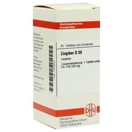 DHU-Arzneimittel Zingiber D 30 Tabletten 80 St