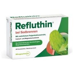 Refluthin bei Sodbrennen Kautabletten Minze 48 St