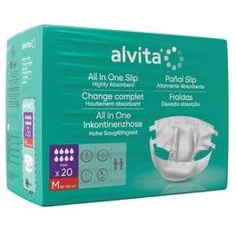 Alvita All-in-One Inkontinenzhose maxi med.Nacht 20 St