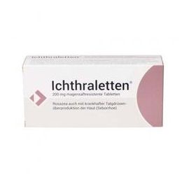 Ichthraletten 200 mg magensaftresistente Tabletten 84 St