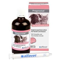 alfavet Pregnostat Ergänzungsfutterm.flüss.f.Hunde/Katzen 100 ml