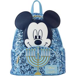Micky Mouse Mickey Mouse Loungefly - Happy Hanukkah Menorah (Glow in the Dark) Mini-Rucksack multicolor