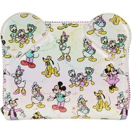 Micky Mouse Mickey Mouse Loungefly - Disney 100 - AOP Wallet Geldbörse multicolor