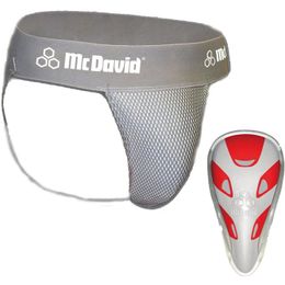 McDavid Bandage SUSPENSORIUM HEXMESH FLEXCUP GRAU