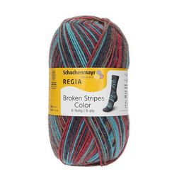 Regia Sockenwolle 6-fädig / 6-fach Color zum Stricken und Häkeln 150g Häkelwolle