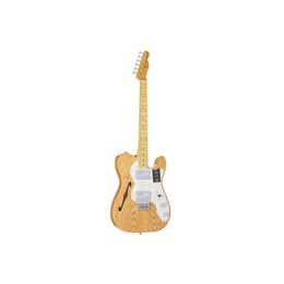 Fender E-Gitarre, American Vintage II 1972 Telecaster Thinline MN Aged Natural