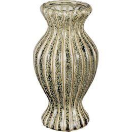 Mica Decorations Dekofigur Mica Vase Pippa grün aus Keramik 25 cm
