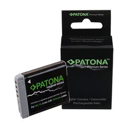 Patona Premium Akku für Canon NB-13L PowerShot Kamera-Akku Ersatzakku Kameraakku 1010 mAh (3