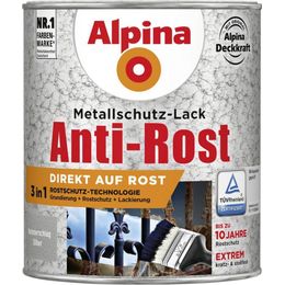 Alpina Metallschutzlack Alpina Metallschutz-Lack Hammerschlag 750 ml