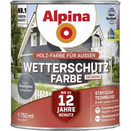 Alpina Holzschutzlasur Alpina Wetterschutzfarbe deckend 0