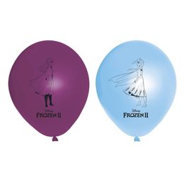 Festivalartikel Luftballon Frozen 2 LUFTBALLONS GEBURTSTAG LUFTBALLON SET 8 Stk