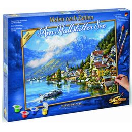 Schipper Malen nach Zahlen Master Premium 40x50cm Am Hallstätter See 609130802