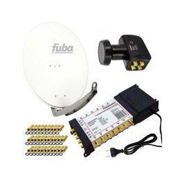 PremiumX SAT Anlage Fuba DAA 780 W Antenne 5/12 Multiswitch LNB F-Stecker SAT-Antenne