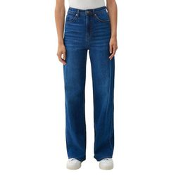 s.Oliver Bequeme Jeans s.Oliver Jeans Suri mit Wide Leg in Blue (1-tlg) Five Pockets