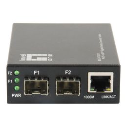 Levelone LEVEL ONE Konverter Gigabit Ethernet RJ45 -> SFP Switch Netzwerk-Switch