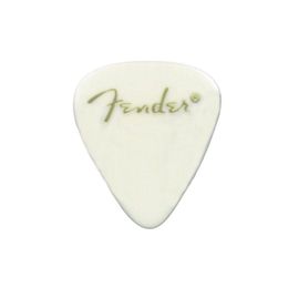 Fender Plektrum, Picks 351 White thin 12er Set Classic Celluloid