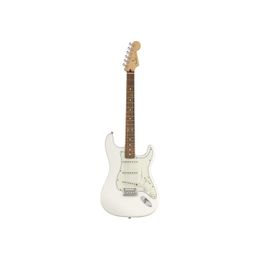 Fender E-Gitarre, Player Stratocaster PF Polar White