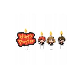 Festivalartikel Geburtstagskerze Pixie-Kerzen Harry Potter 4 Stk Kerzen Geburtstag Geburtstagskerze (4-tlg)