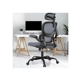 Razzor Bürostuhl (Computerstuhl mit Hochklappbaren Armlehnen)