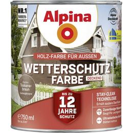 Alpina Holzschutzlasur Alpina Wetterschutzfarbe deckend 0