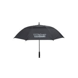 Weber GmbH Stockregenschirm Weber #Werkeholics Regenschirm schwarz