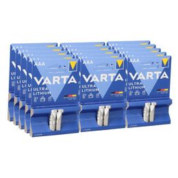 Varta 15x Varta Professional Lithium Micro Batterie 2er Blister AAA Batterie